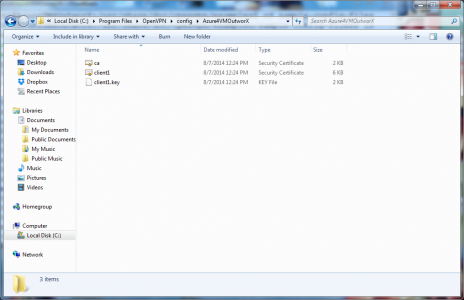 Config Subdirectory | OutworX